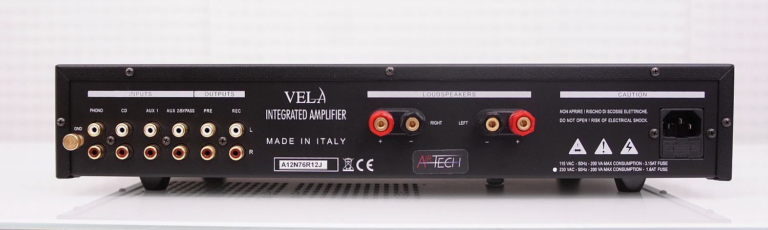 VÉLA ampli italienne (intégré)