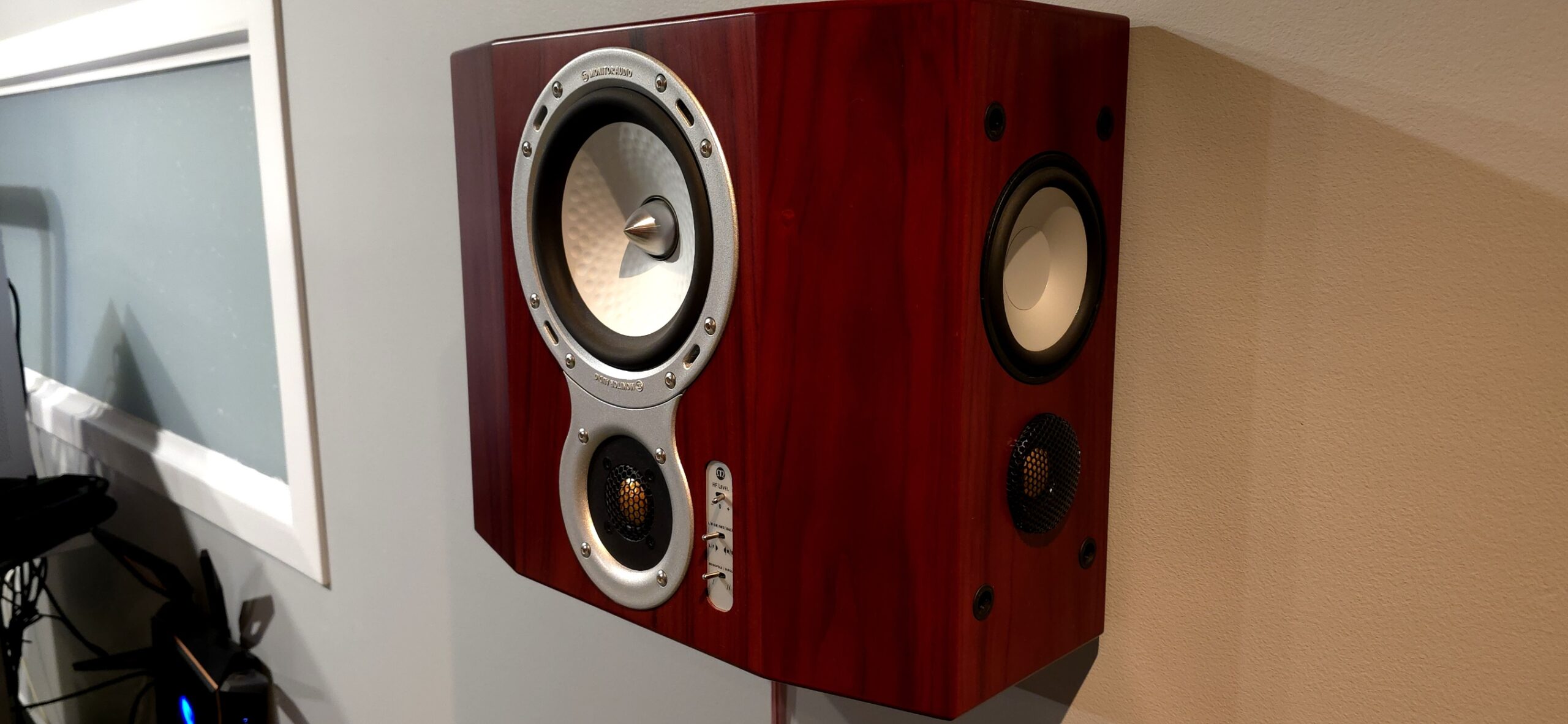 Ensemble cinéma maison 5.1 Monitor Audio Gold GS Rosewood.